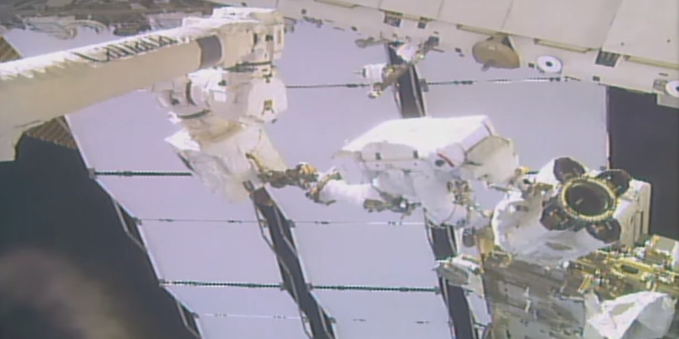 Second U.S. Spacewalk by Astronauts this Year Completes Robotic Hand ...