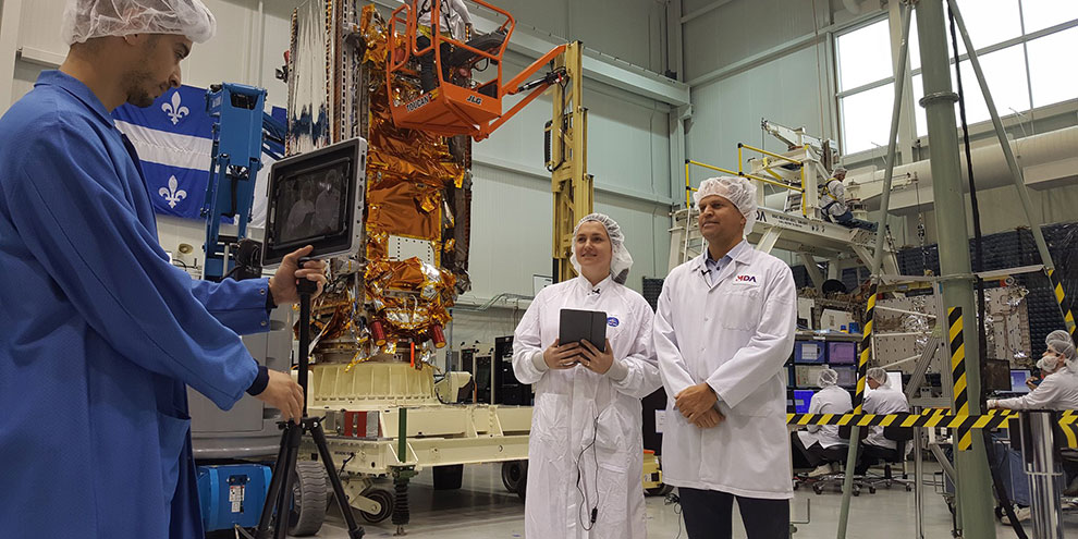 A Rare Inside Look at the Integration of the RADARSAT Constellation ...