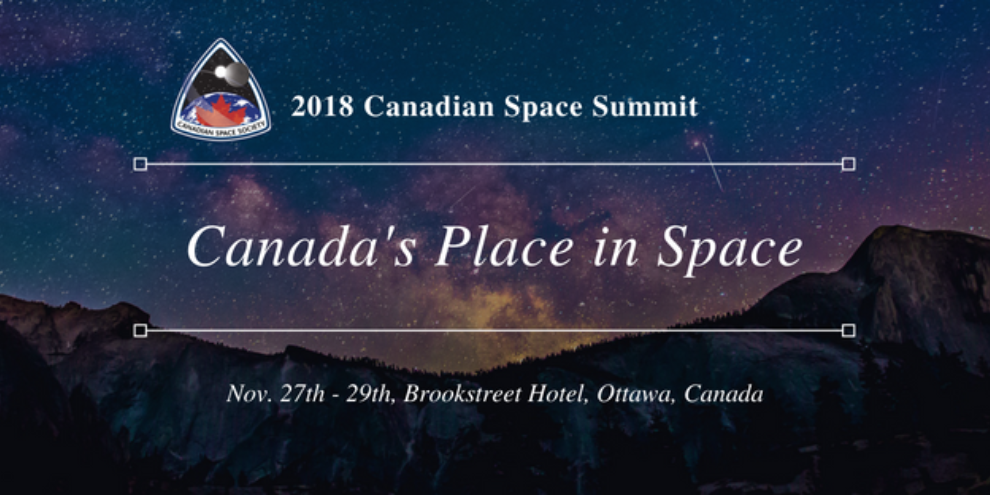 The 18th Annual Canadian Space Summit Begins to Take Shape - SpaceQ