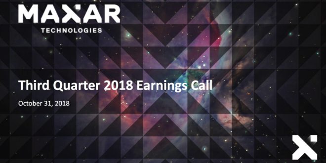 The Evolution of MDA Into Maxar Hits a Market Snag - SpaceQ