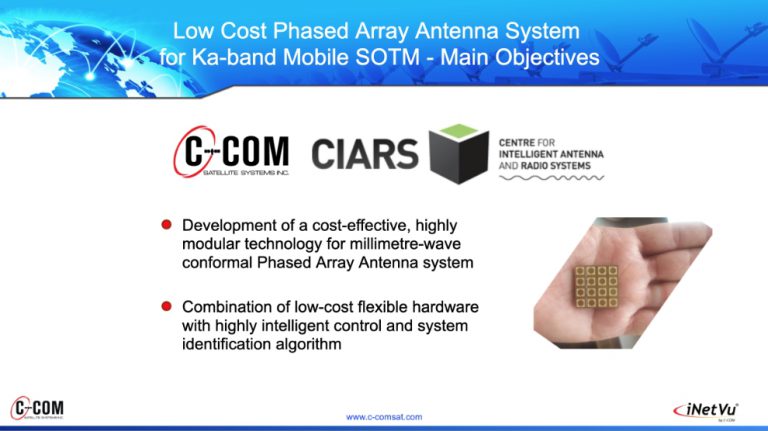 C-COM Finding its Place in Phased Array Satellite Communications Market ...