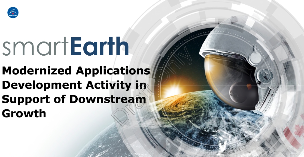 New Canadian Space Agency smartEarth Earth Observation Plan Begins to ...
