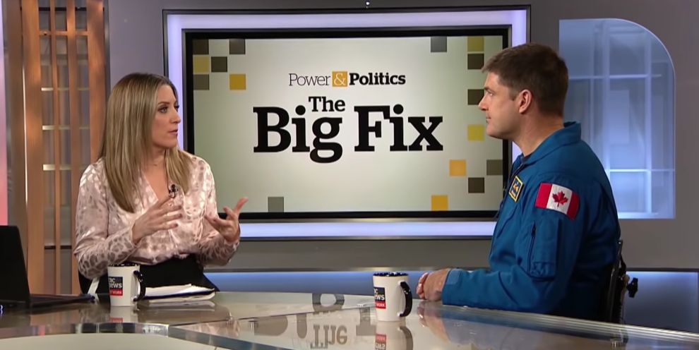 Jeremy Hansen: Look to Space to Solve Climate Change - SpaceQ