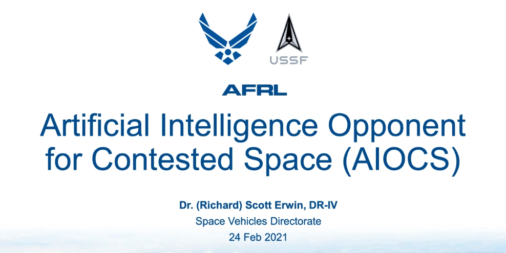 Advances in artificial intelligence in contested space - SpaceQ