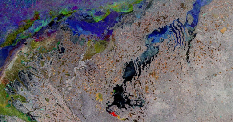 ESA Earth from space - the Mackenzie River, Canada - SpaceQ