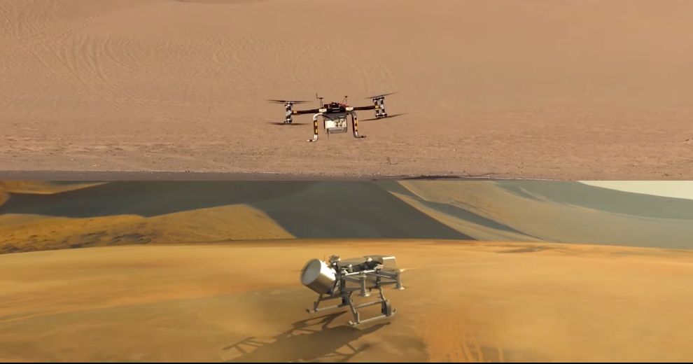Titan bound Dragonfly rotorcraft concept undergoes flight tests - SpaceQ