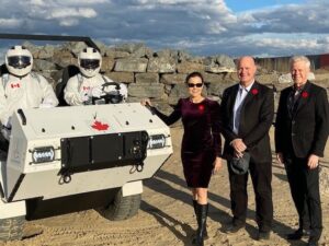 Canadian Lunar Rover and Utility Vehicle on Display - SpaceQ